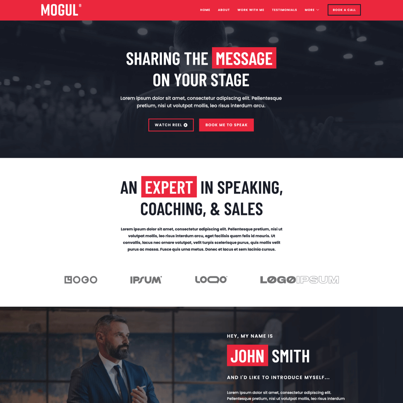 Speaking - The Mogul